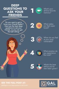 45 Deep Questions To Ask Friends - The Best Ways To Know Them Better